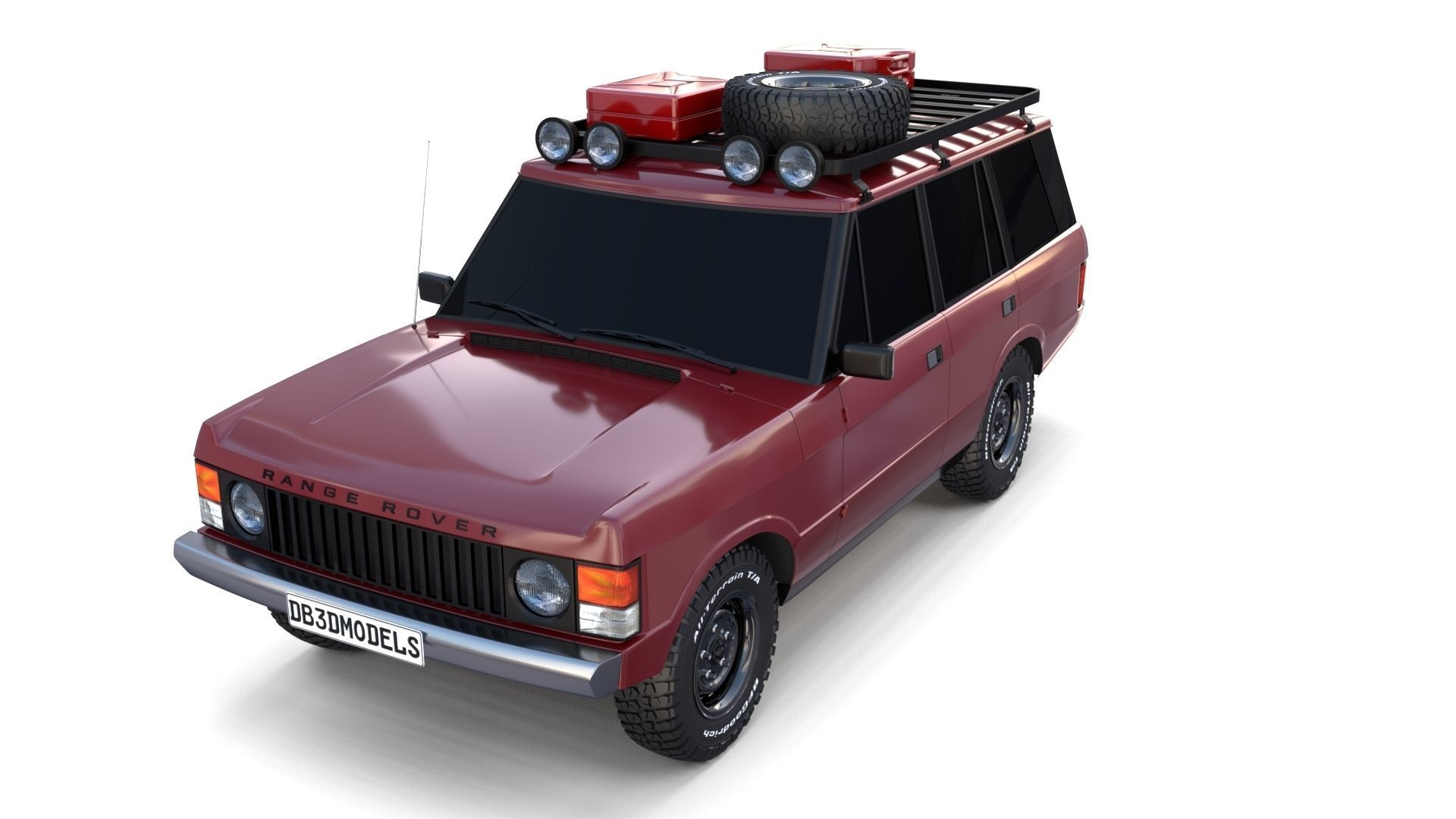 Range Rover Classic v2 3D model | CGTrader
