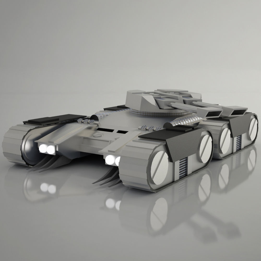 3D model BEAM TANK VR / AR / low-poly | CGTrader