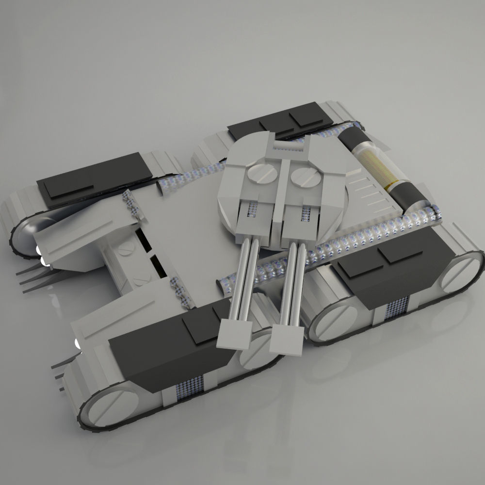 3D model BEAM TANK VR / AR / low-poly | CGTrader