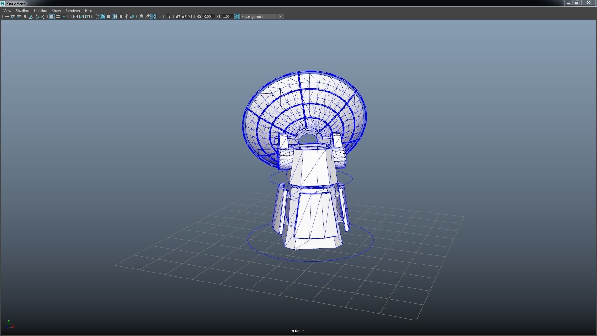 3D model Radar Rig VR / AR / low-poly rigged | CGTrader