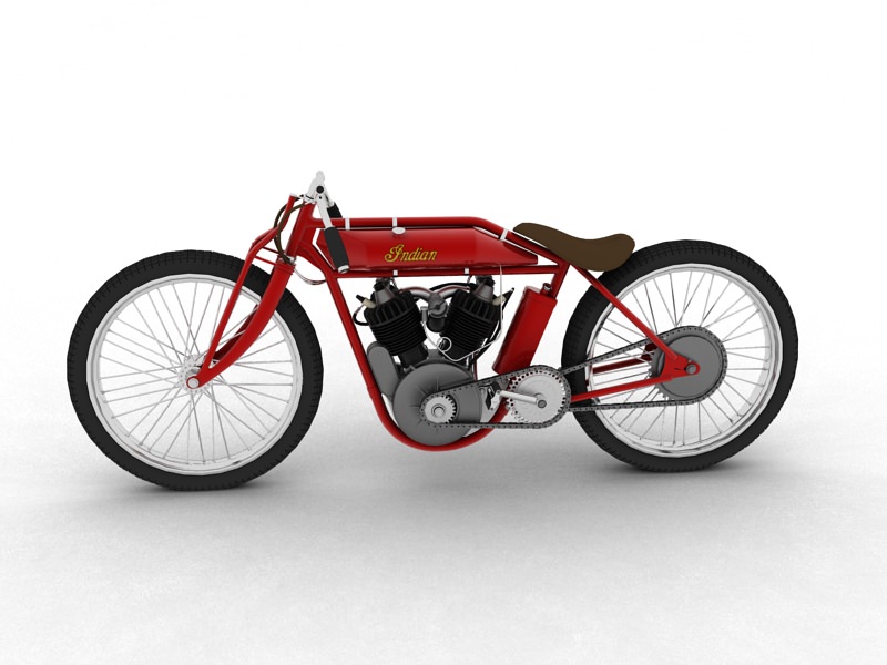Indian Boardtrack Racer 1920 3D model | CGTrader
