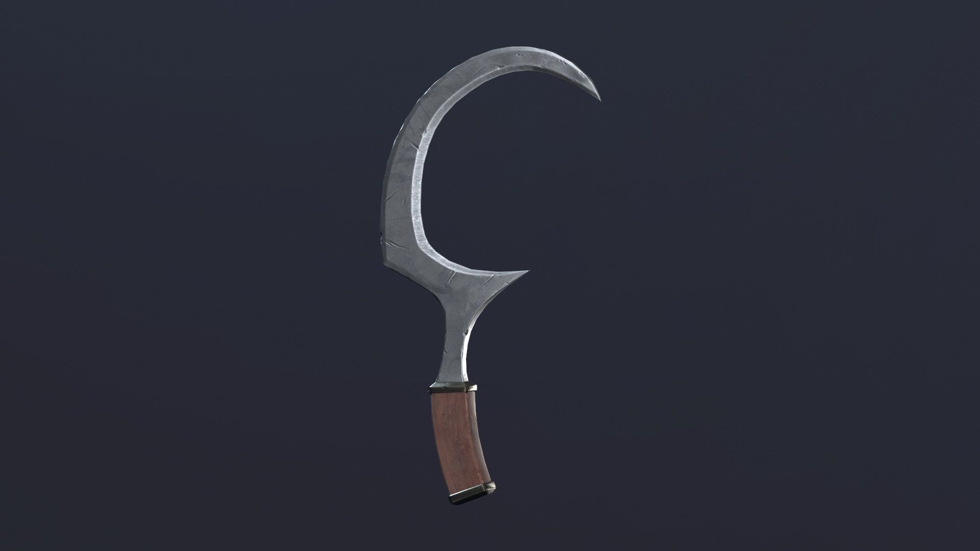 Sickle sword free VR / AR / low-poly 3D model | CGTrader