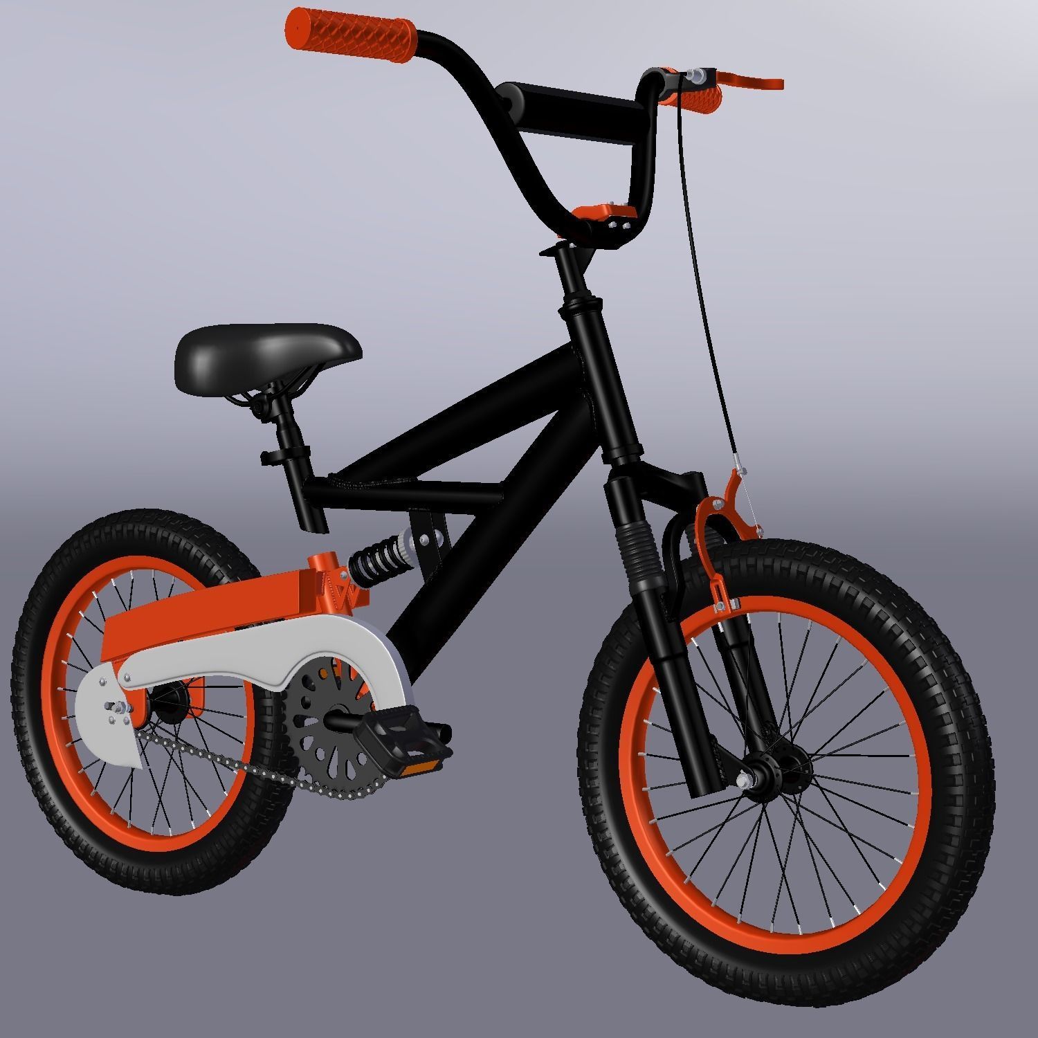 3D model Razor Dual Suspension BMX Bike VR / AR / low-poly | CGTrader