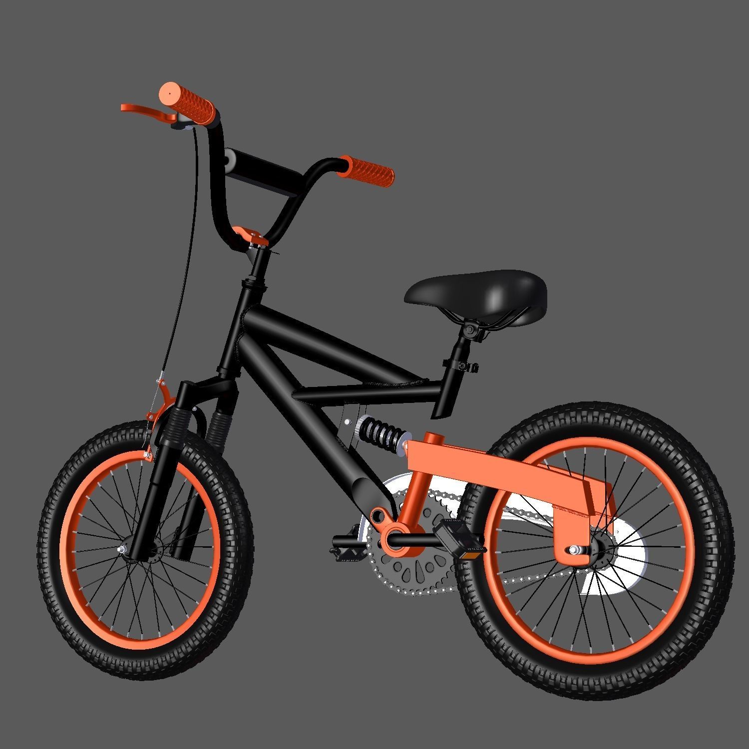 3D model Razor Dual Suspension BMX Bike VR / AR / low-poly | CGTrader