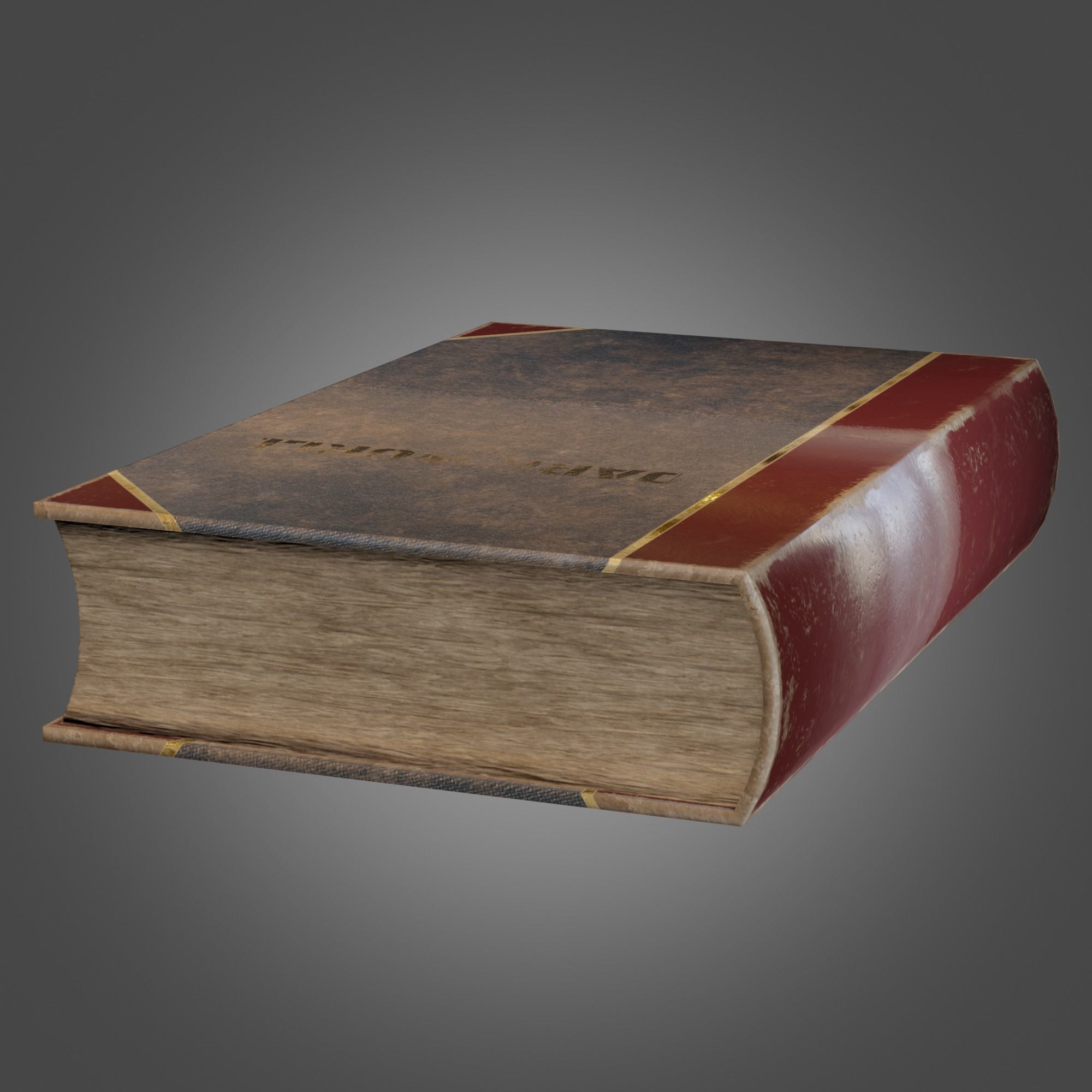 3D model Book Pbr old VR / AR / low-poly | CGTrader