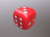 3D model Red Dice VR / AR / low-poly | CGTrader