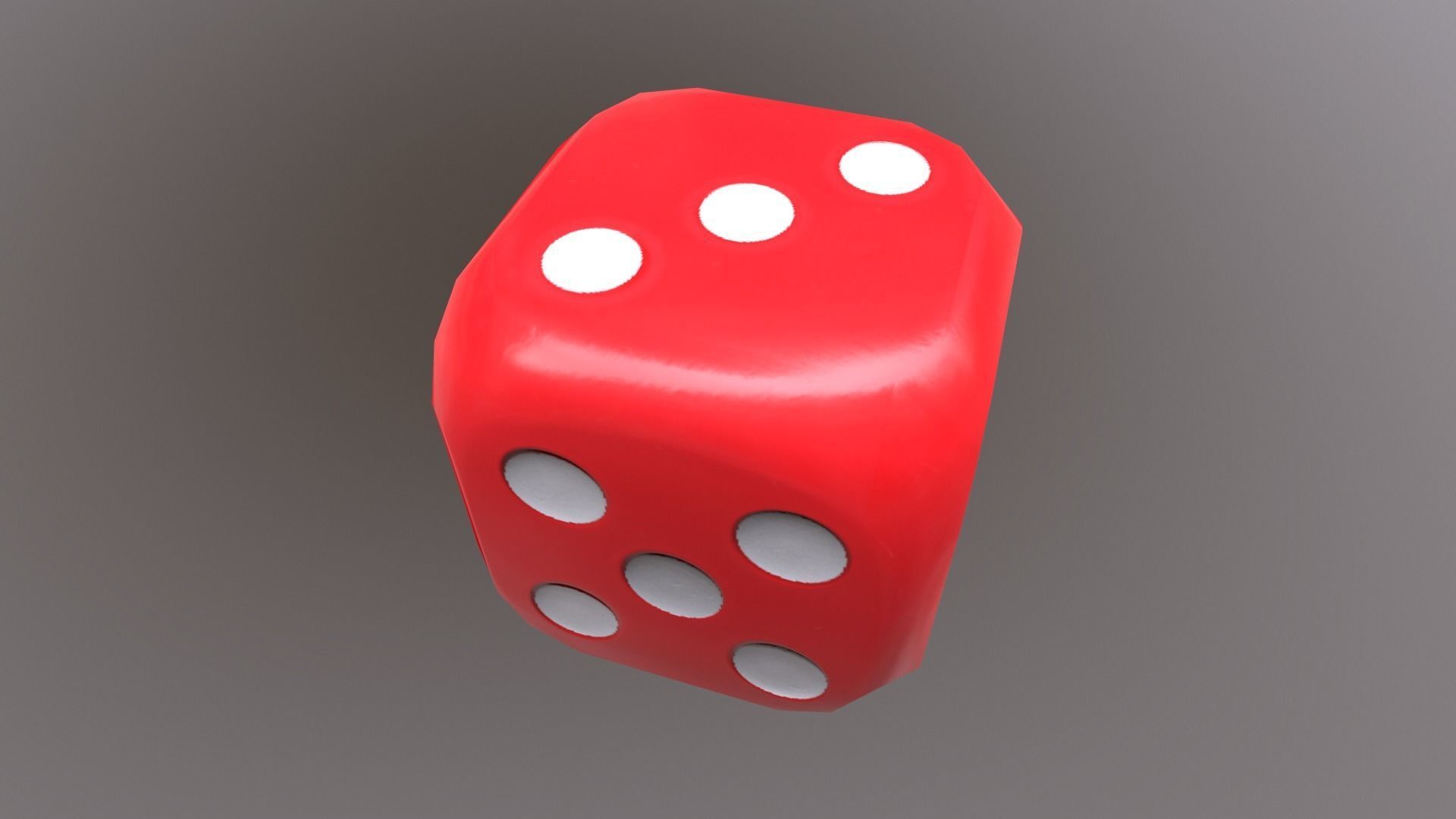 3D model Red Dice VR / AR / low-poly | CGTrader