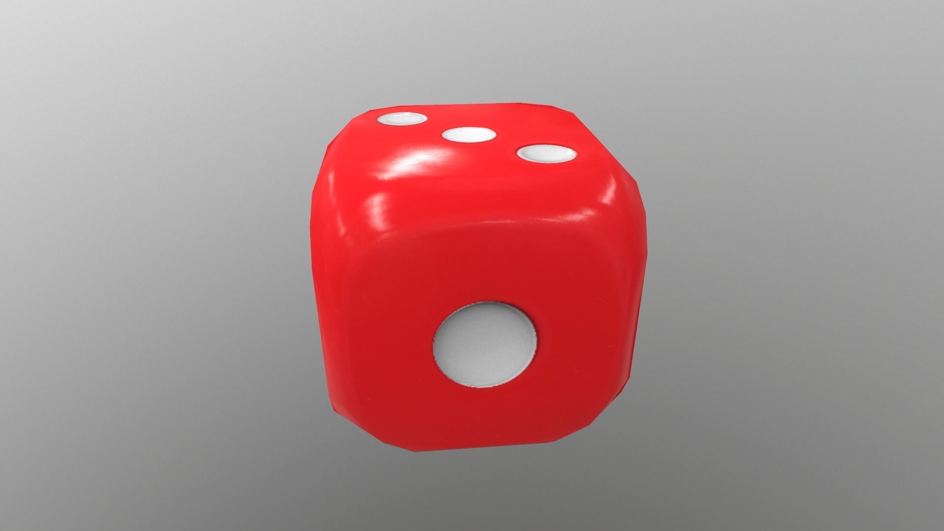 3D model Red Dice VR / AR / low-poly | CGTrader