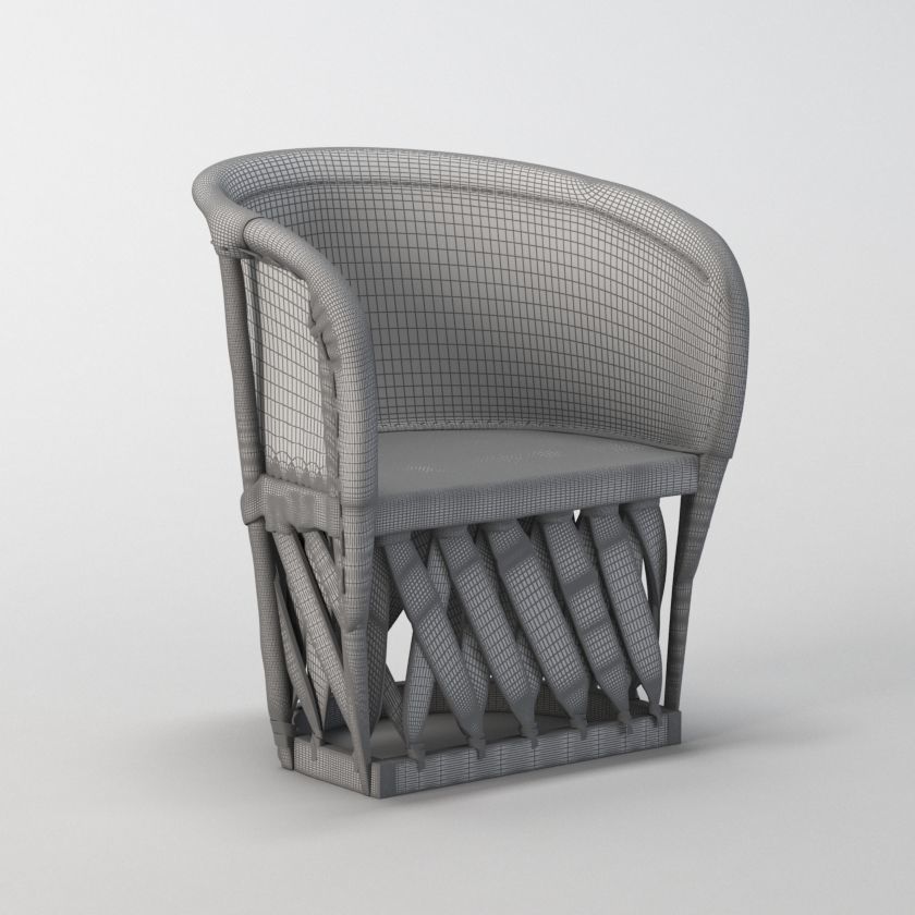 Equipal Chair 3D model | CGTrader