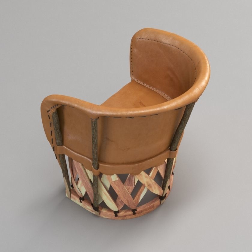 Equipal Chair 3D model | CGTrader