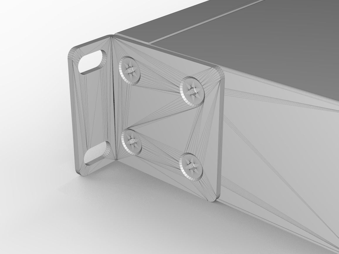 Mikrotik Routerboard RB2011 UiAS-RM Rackmount Router 3D model | CGTrader