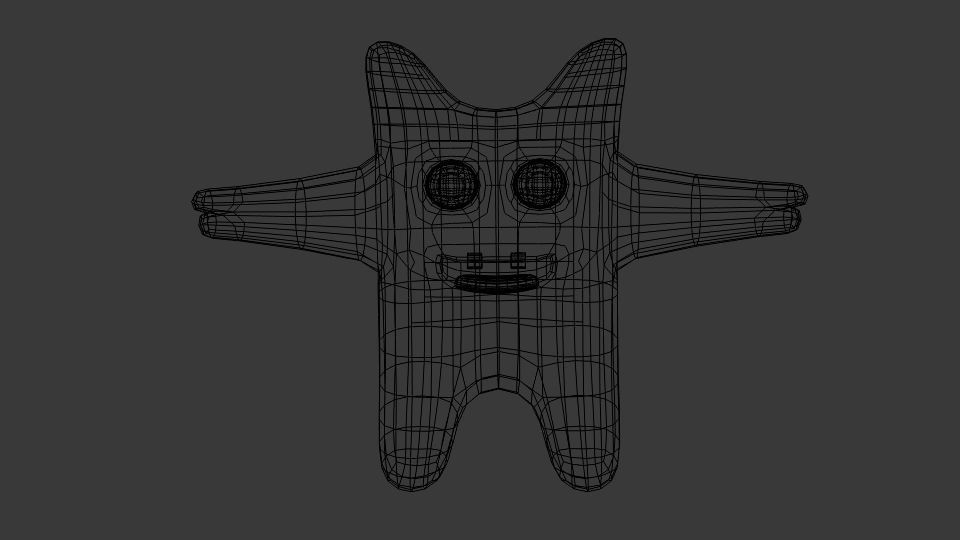 3D model Mini Green Monster VR / AR / low-poly | CGTrader