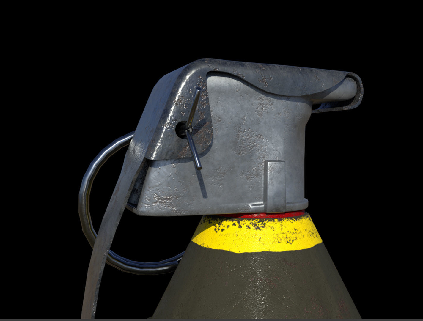 MK2 MKII Hand Grenade HIGH QUALITY 3D model | CGTrader