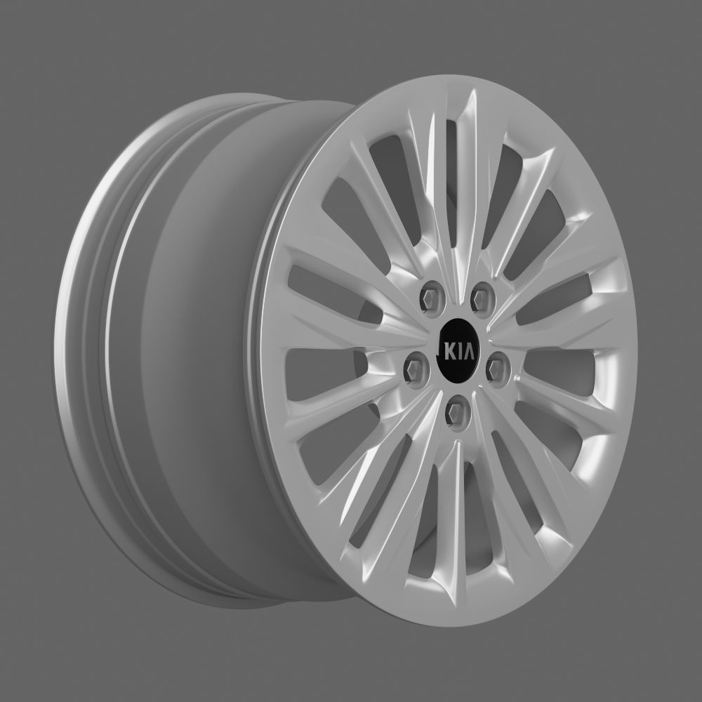 Kia Sedan 2019 Rim Set 3D model | CGTrader