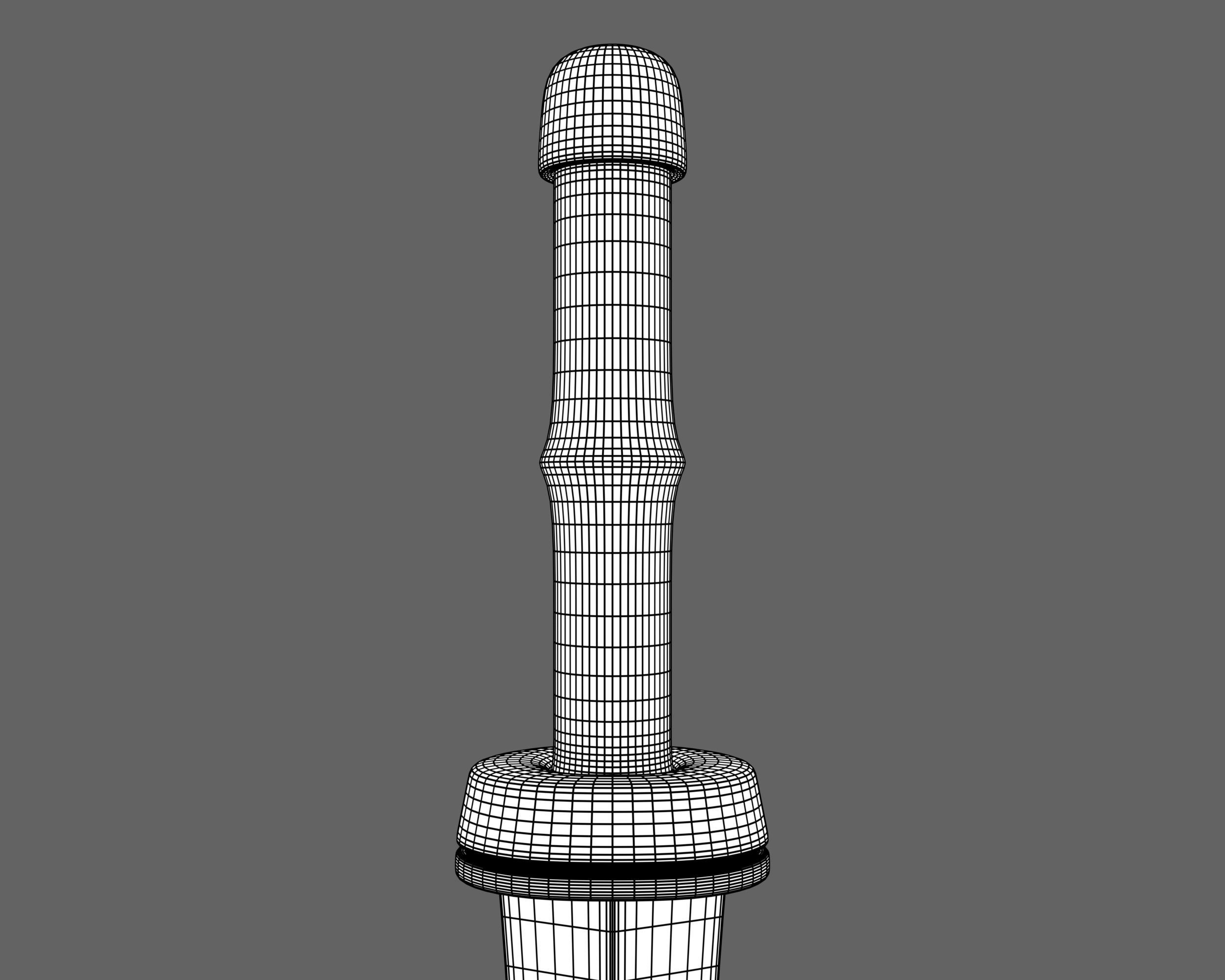 3D model Ancient Roman Knife VR / AR / low-poly | CGTrader
