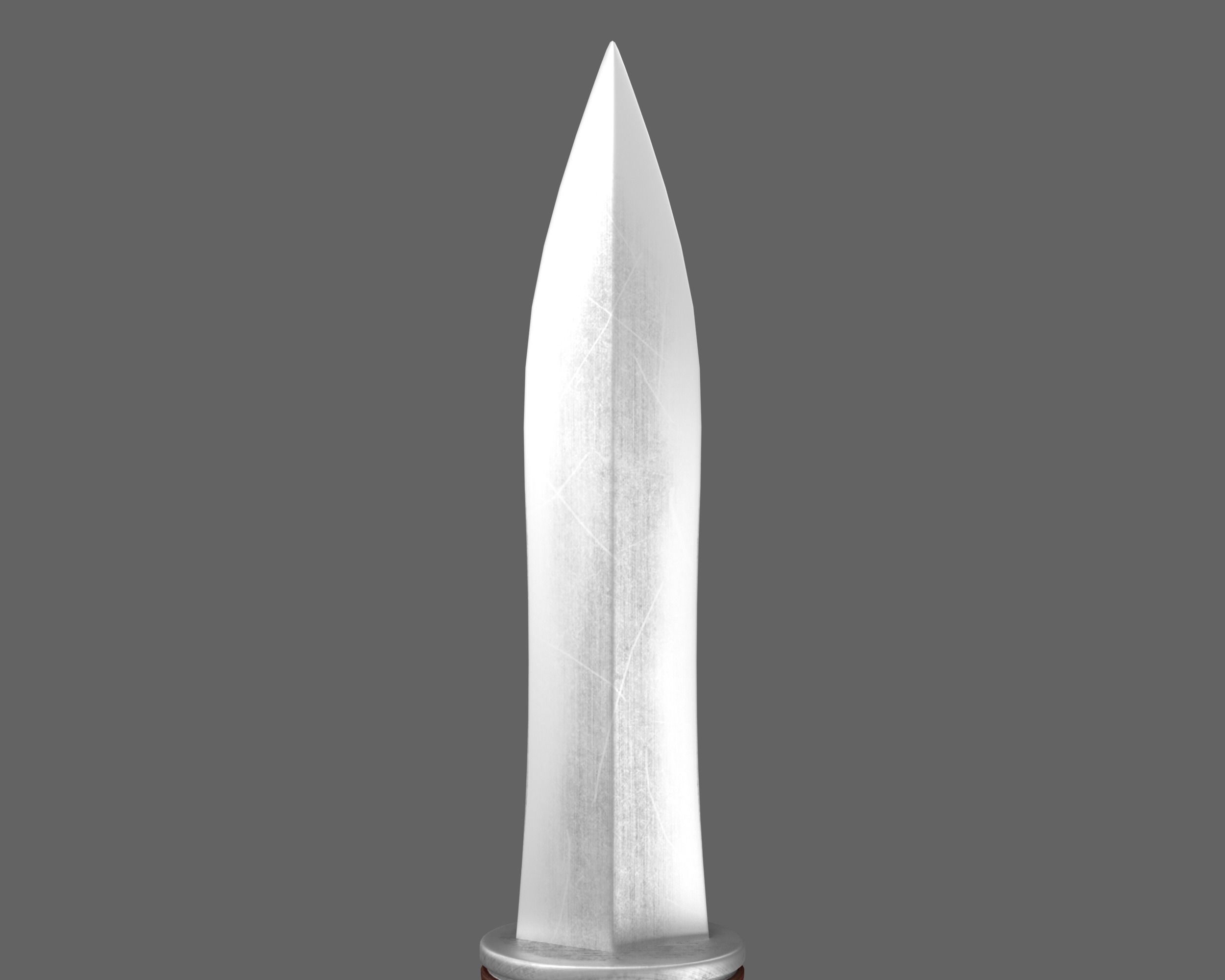 3D model Ancient Roman Knife VR / AR / low-poly | CGTrader