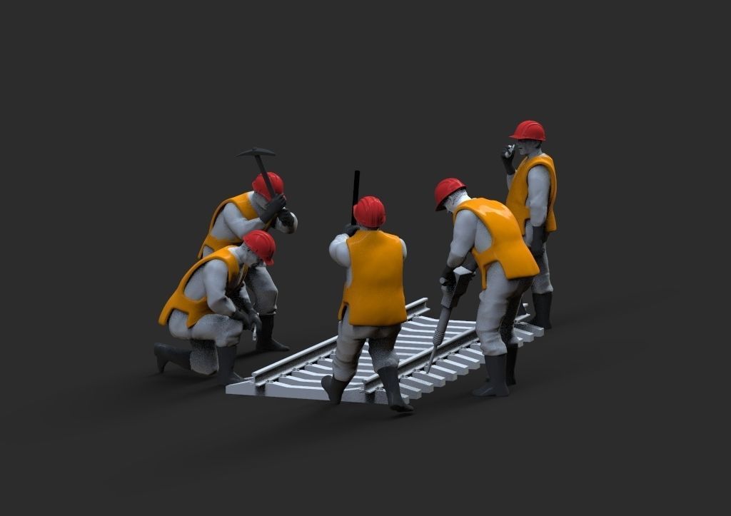 repair Railway 3D model 3D printable | CGTrader