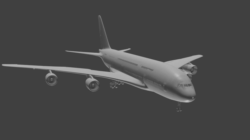 Airbus A380 3D model | CGTrader