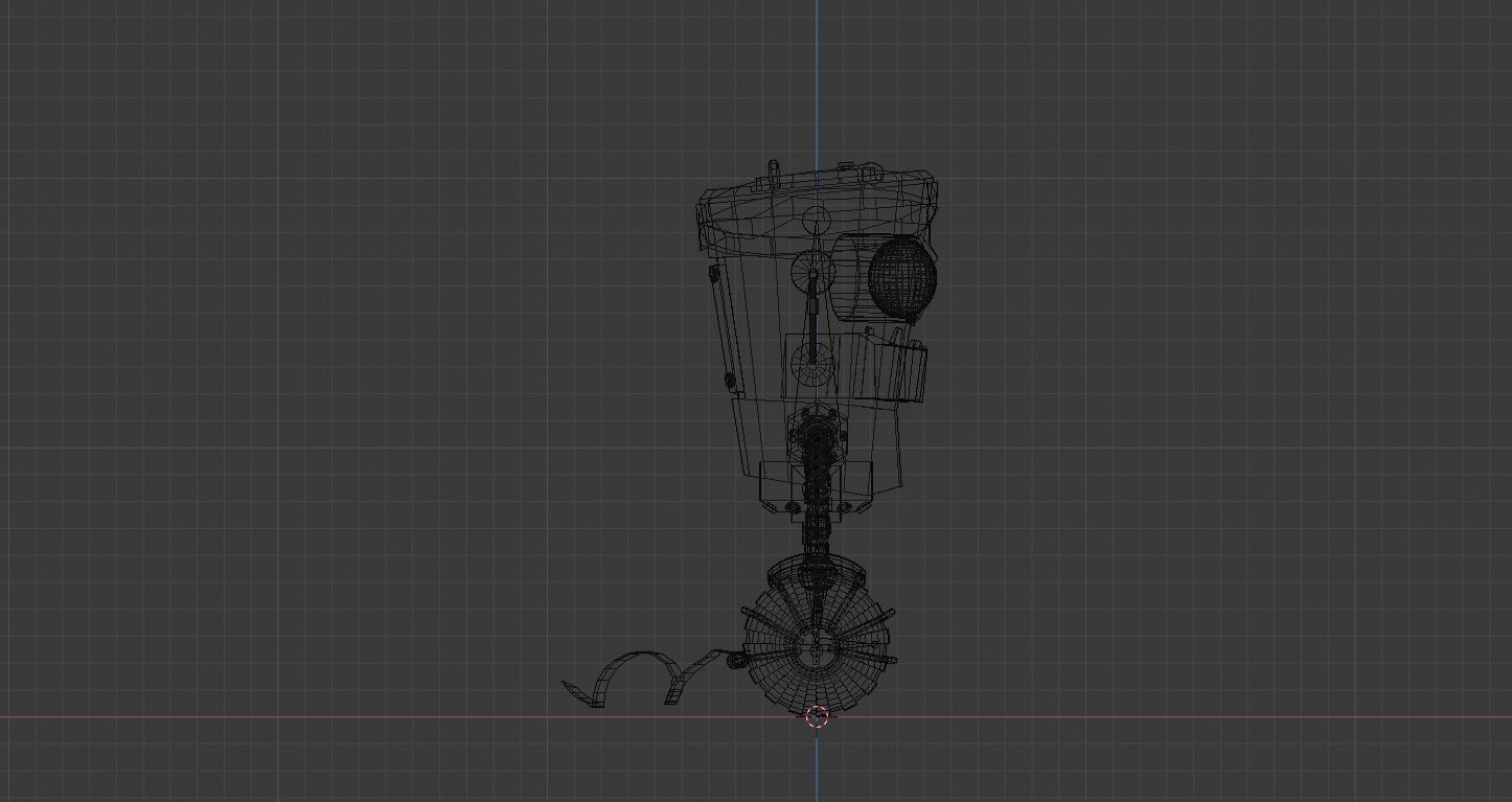 robot AC-1 3D model rigged | CGTrader