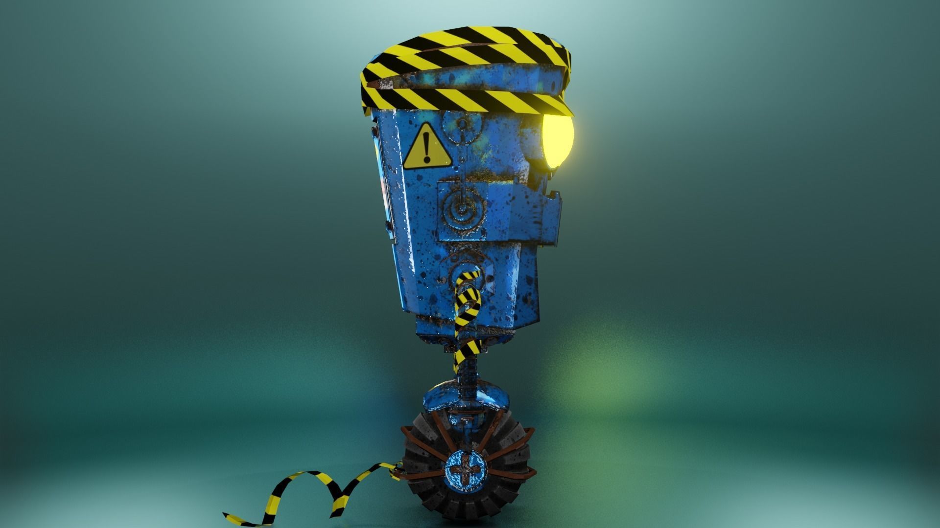 robot AC-1 3D model rigged | CGTrader