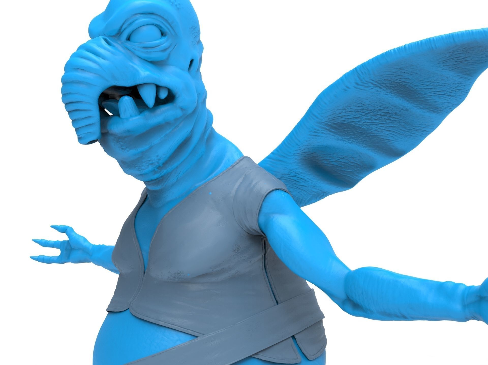 Watto from Star Wars sculpt 3D model | CGTrader