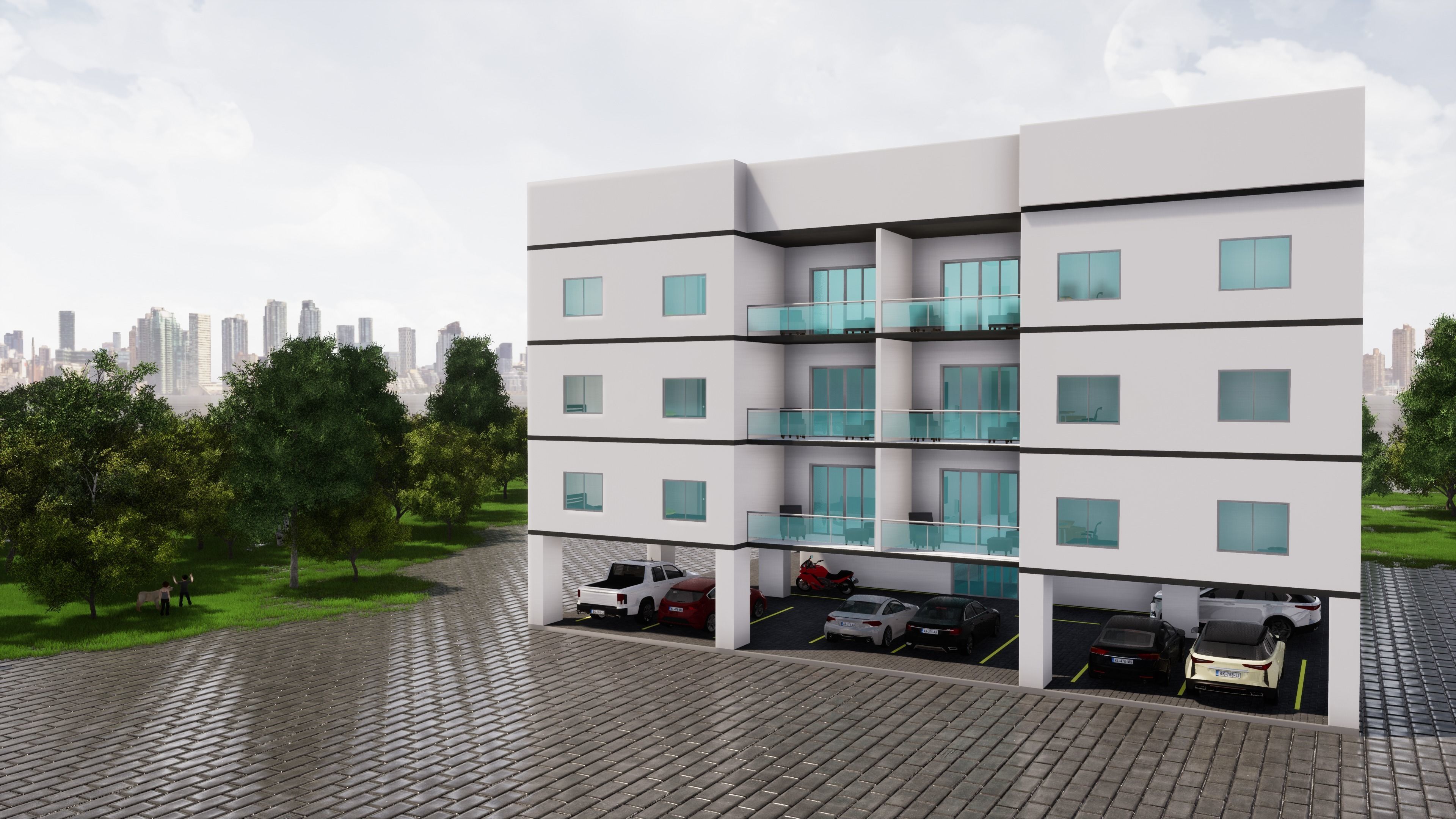 Projeto edificio multifamiliar arquitetonico e complementares 3D model | CGTrader
