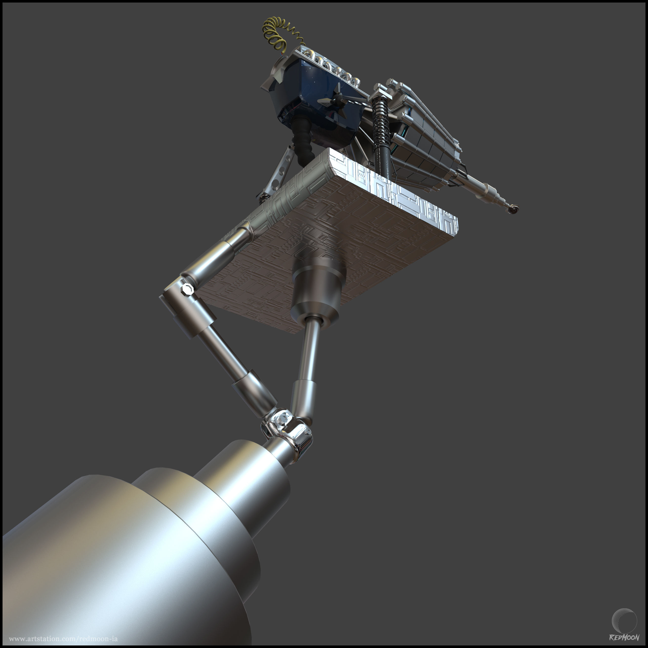 Space Weapon 3D model | CGTrader