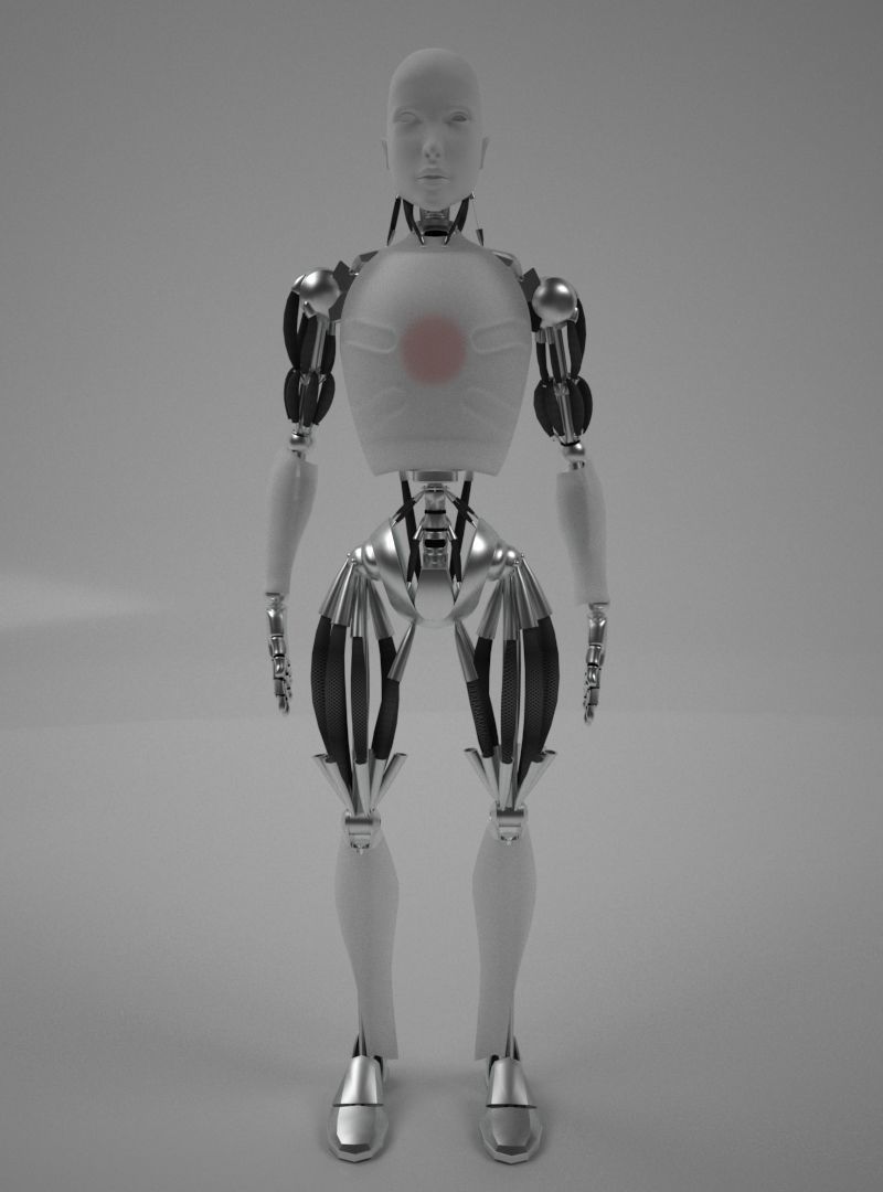 I ROBOT - NS 05 3D model rigged | CGTrader