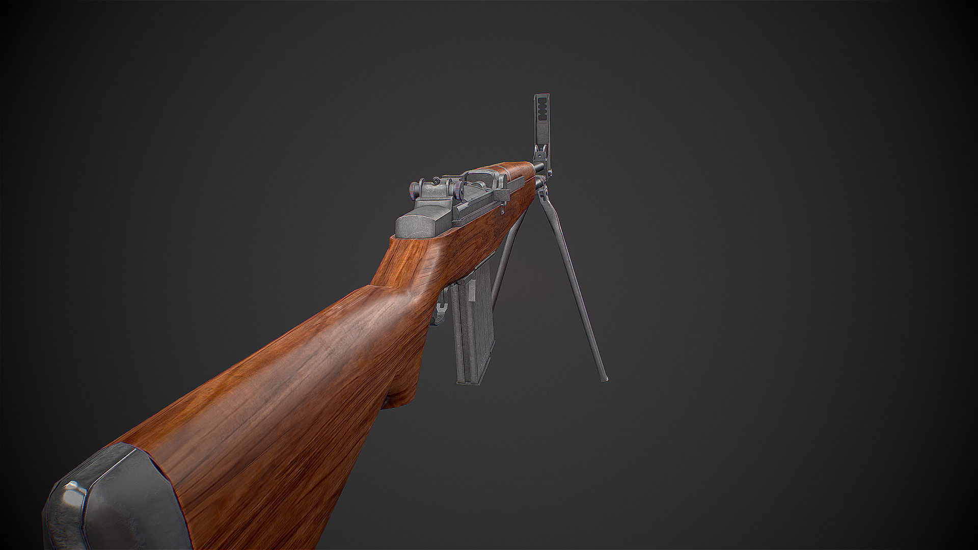 3D model Beretta BM 59 rifle VR / AR / low-poly | CGTrader