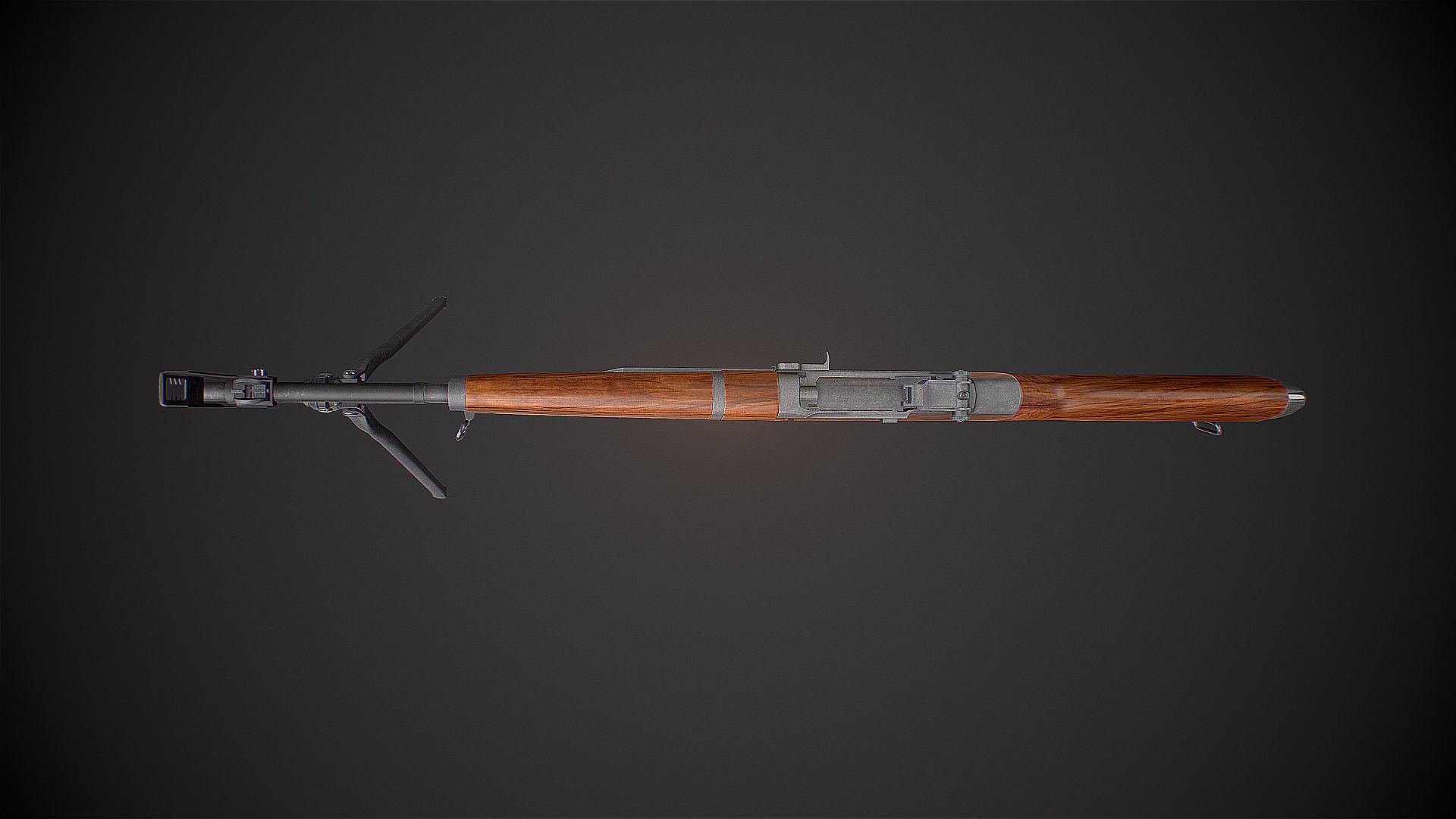 3D model Beretta BM 59 rifle VR / AR / low-poly | CGTrader