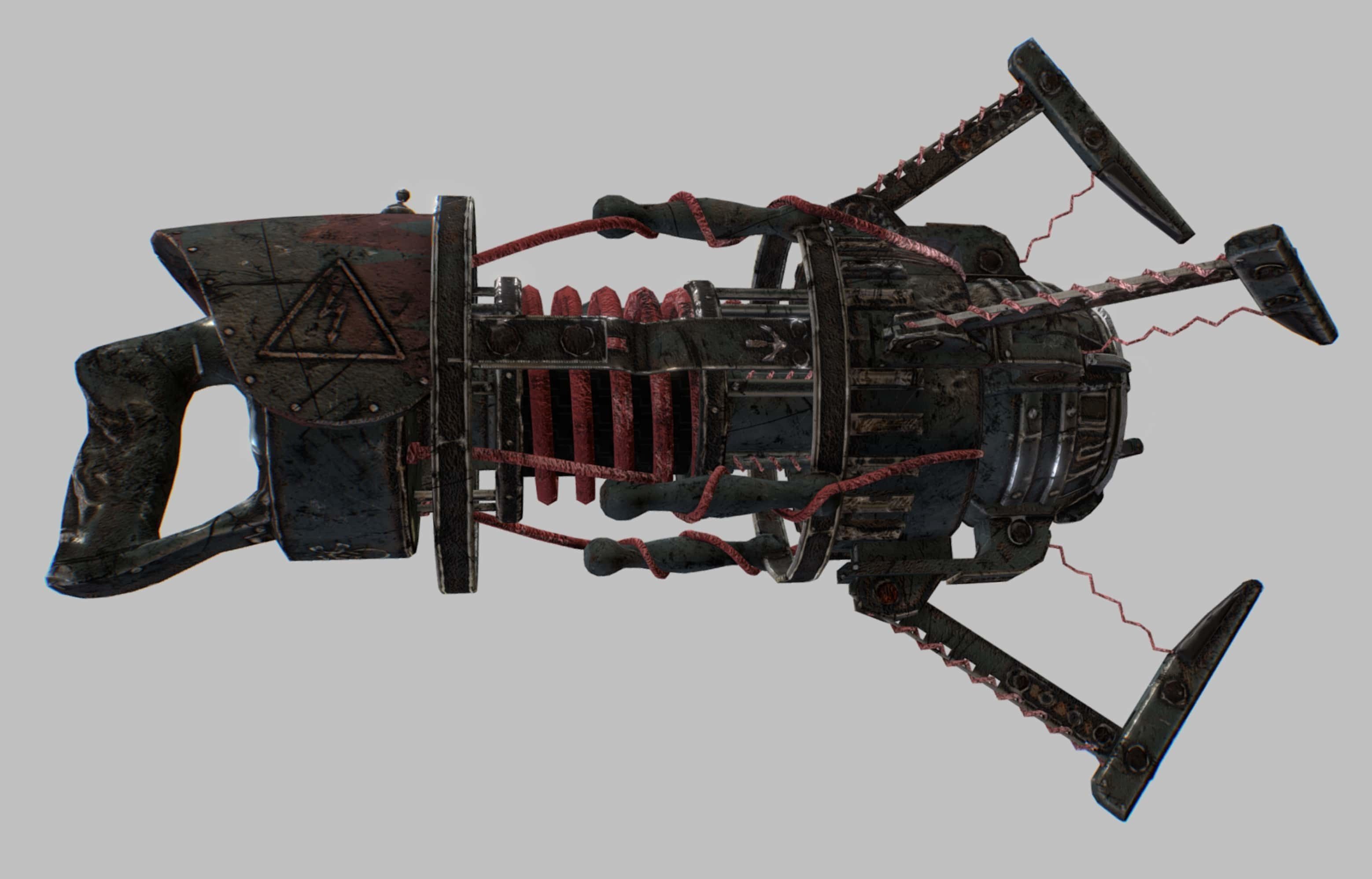Gravity Manipulation Weapon 3D model | CGTrader