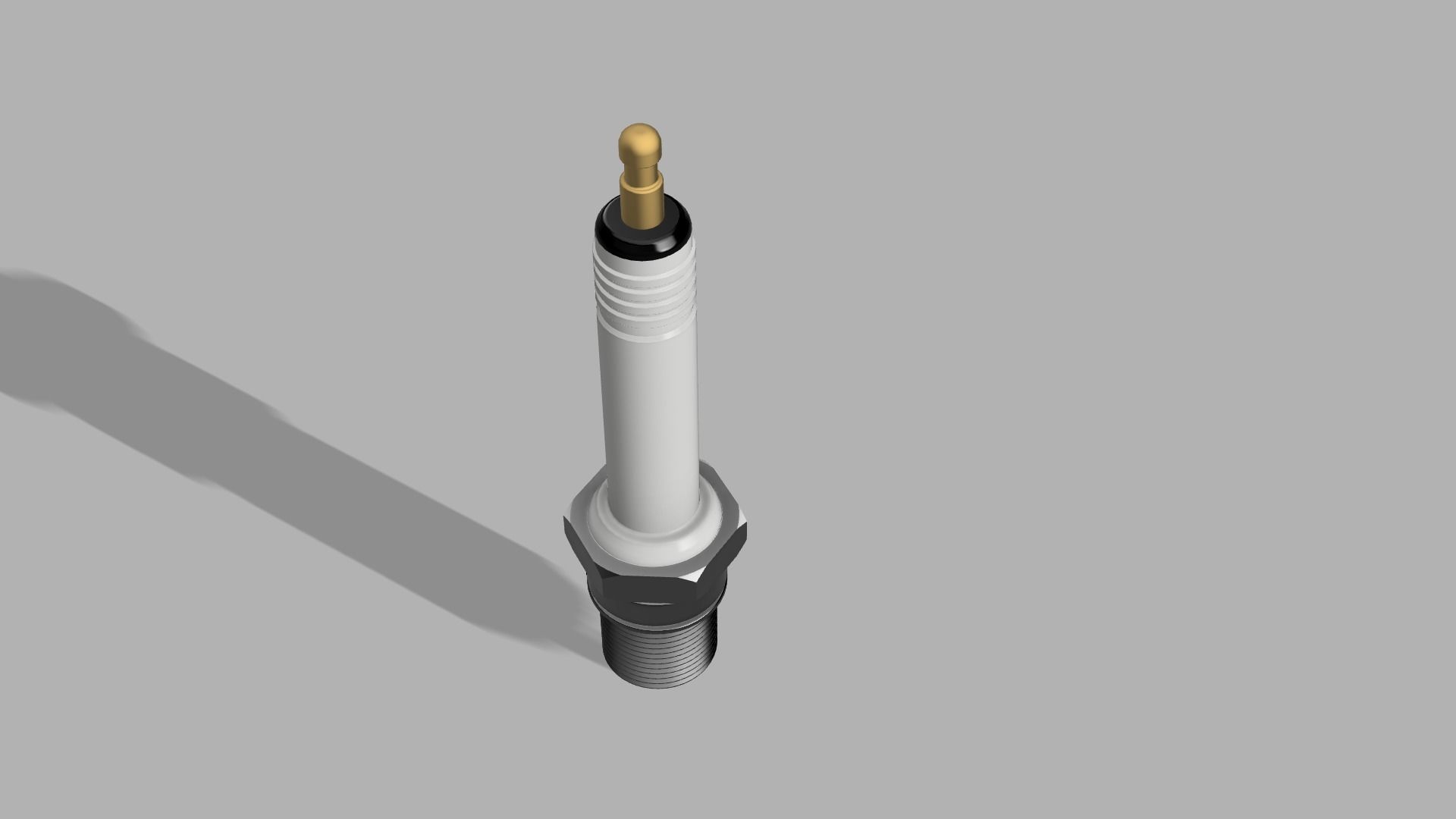 Spark plug 3D model | CGTrader