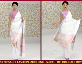 Saree 3D Models | CGTrader