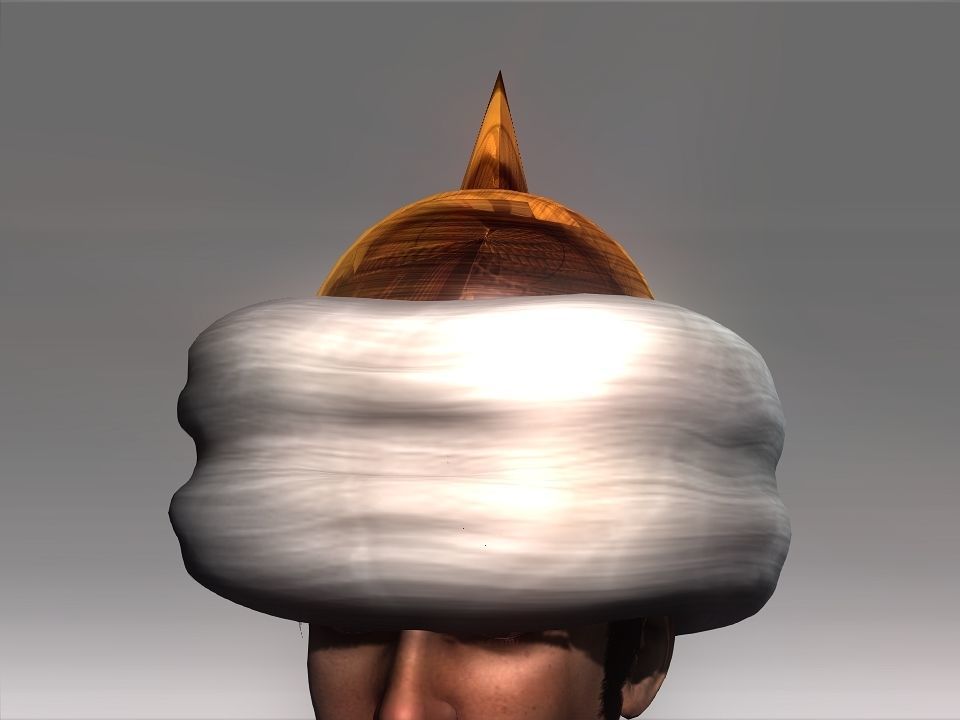 3D model Simple Arabian Turban Helmet VR / AR / low-poly | CGTrader