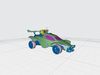 Blue Octane Rocket League 3D model 3D printable | CGTrader