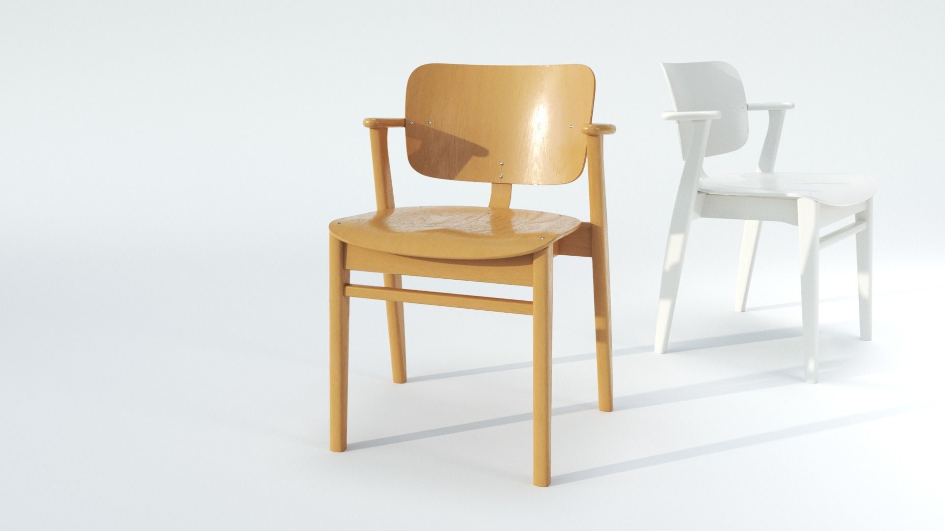 Domus Chair 3D model | CGTrader