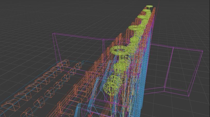 Water Dam Sluice Gate free VR / AR / low-poly 3D model | CGTrader