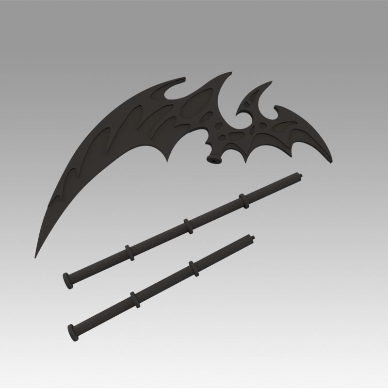 Vampire Knight Kurosu Yuki Artemis Cosplay Weapon 3D model | CGTrader