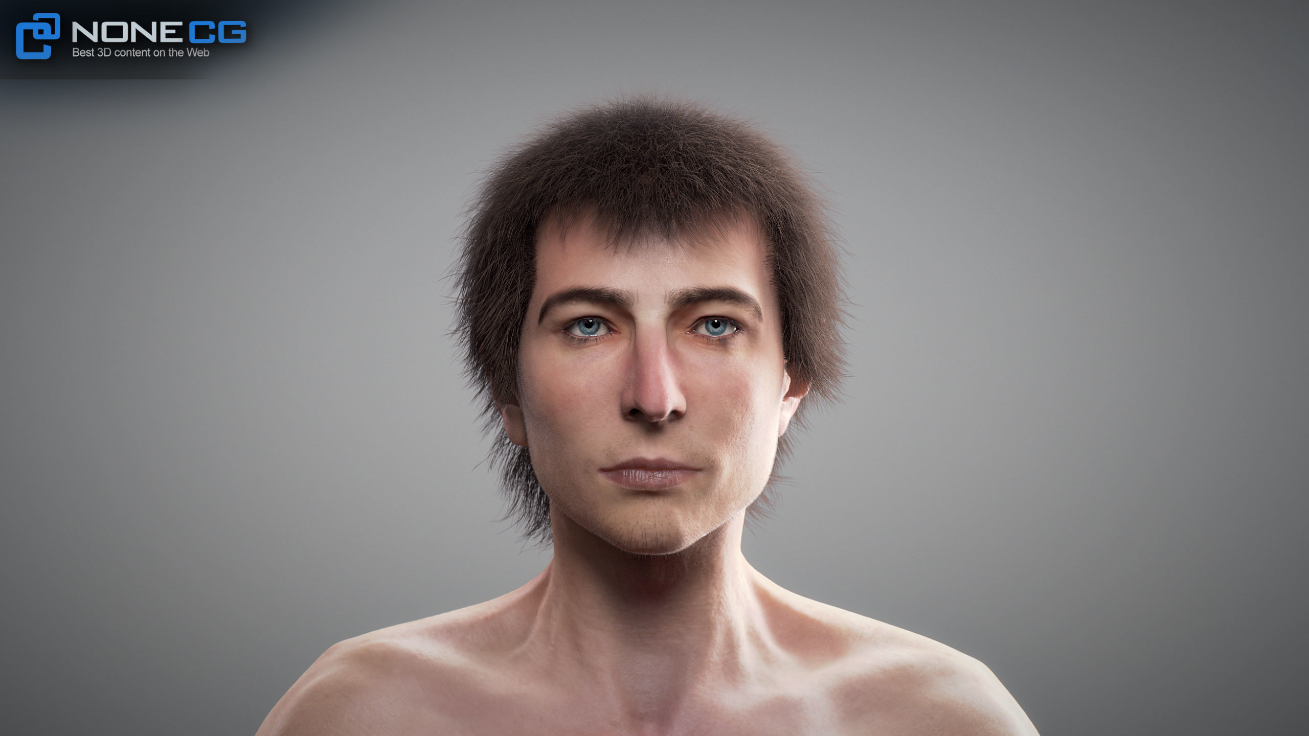 Young Man Alex 3D model rigged | CGTrader
