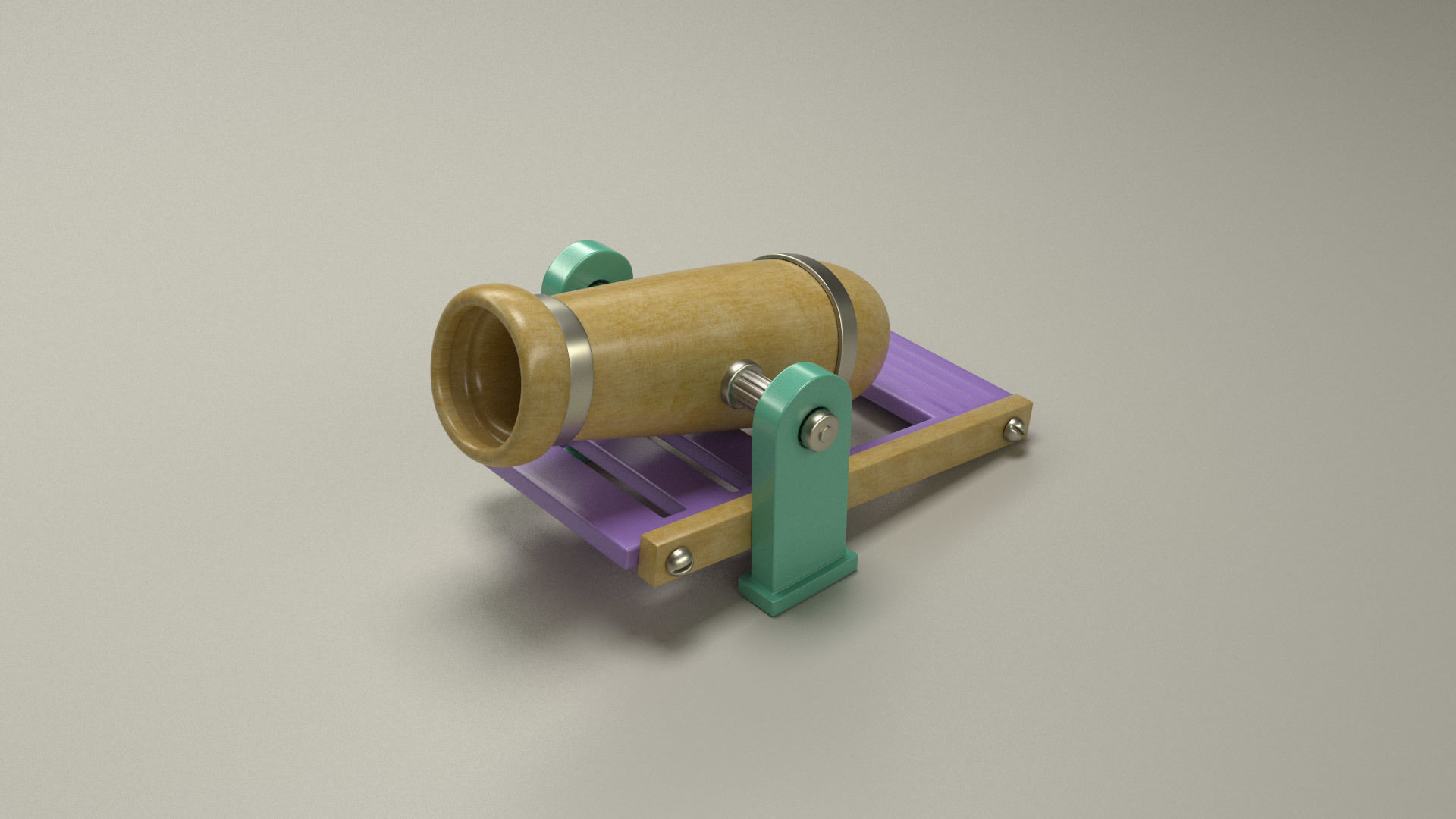 Non-realistic Cannon 3D model | CGTrader