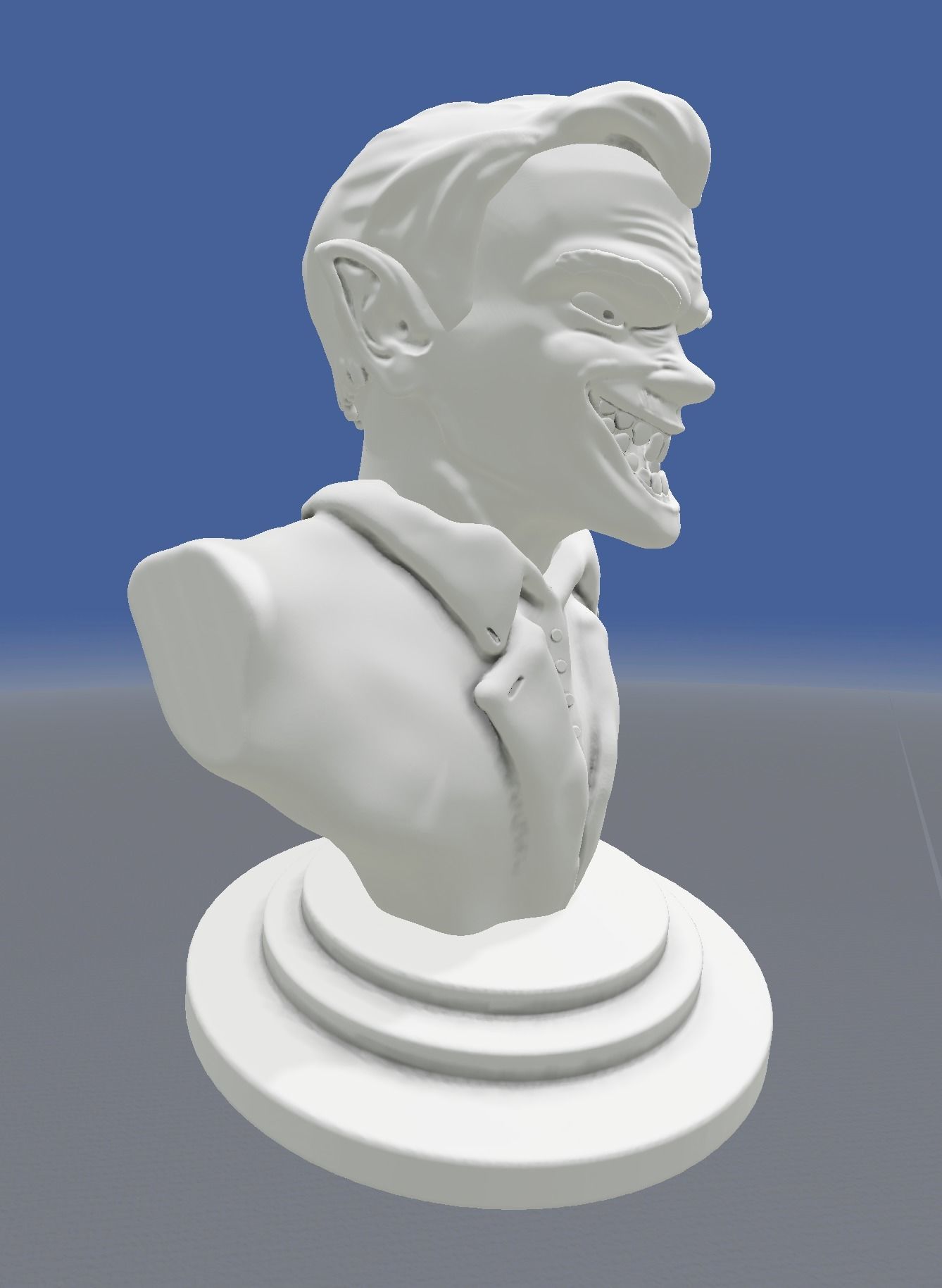 Creepy Figure 3D model 3D printable | CGTrader