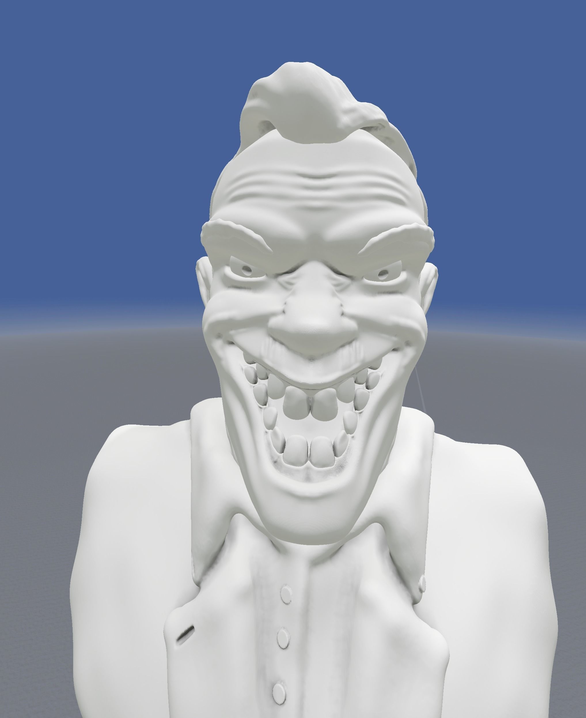 Creepy Figure 3D model 3D printable | CGTrader