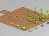 3D model Vegetable Farm G42 VR / AR / low-poly | CGTrader