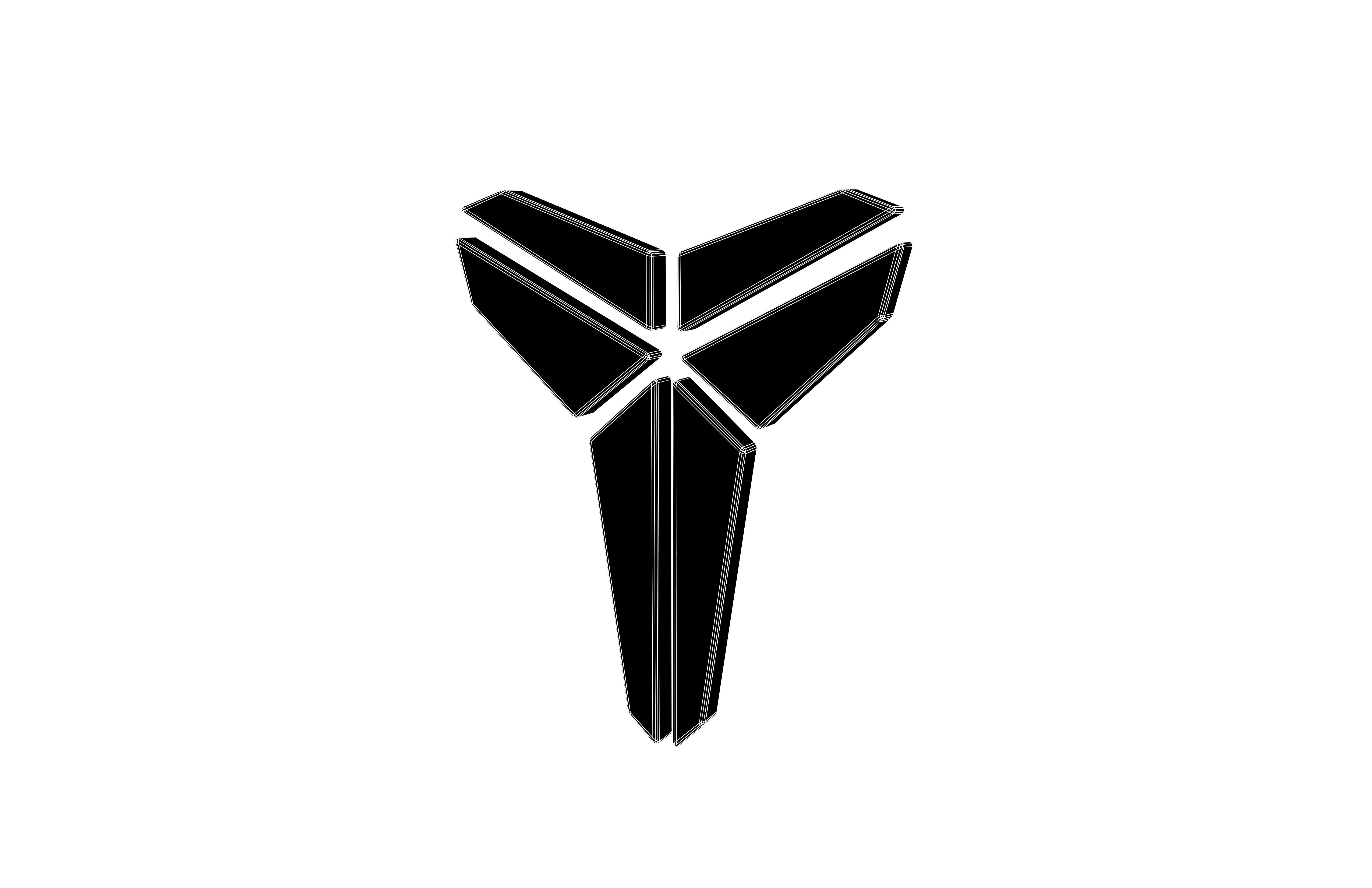 Black Mamba Logo v1 002 free VR / AR / low-poly 3D model | CGTrader