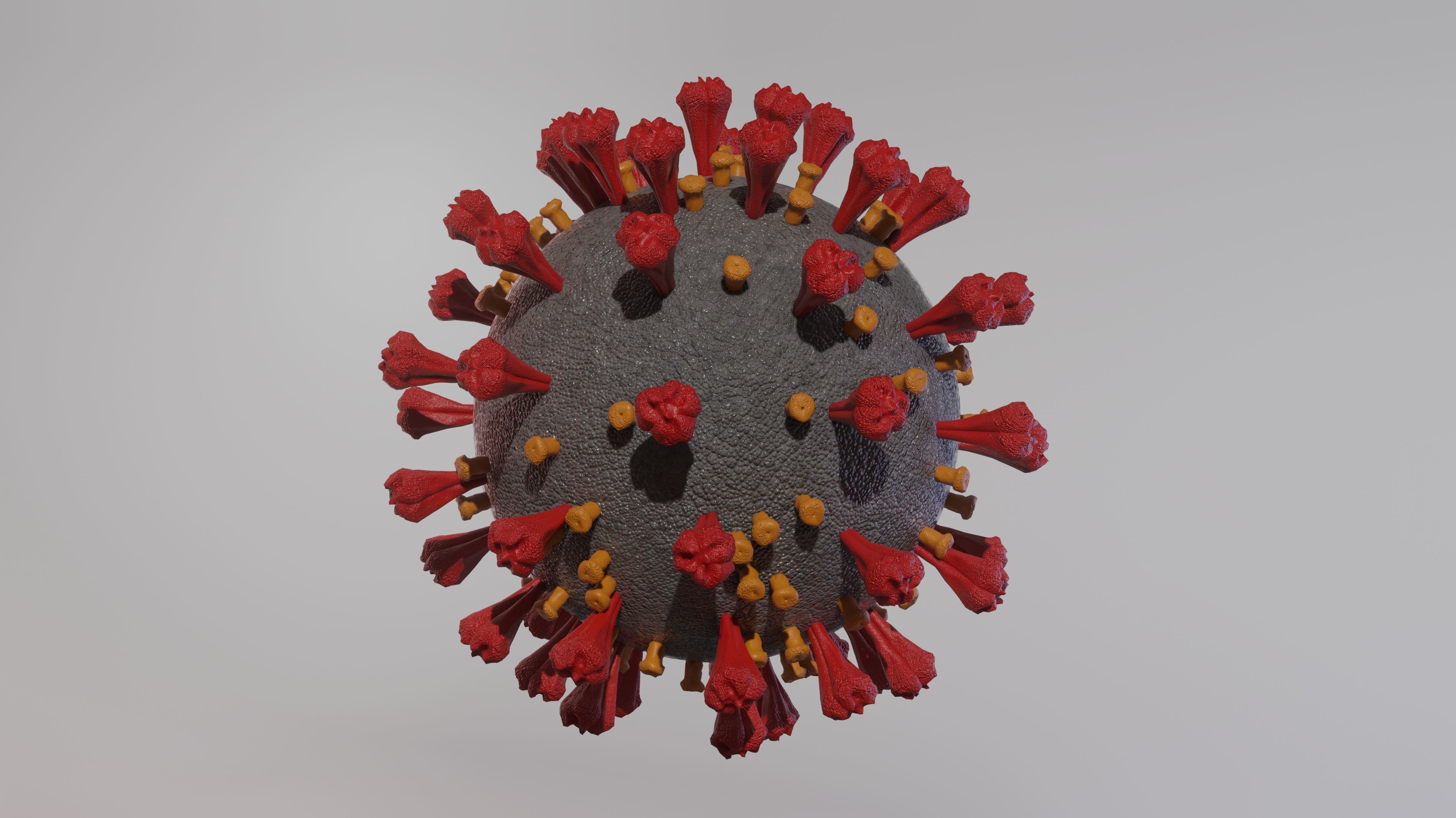 2019-CoV Coronavirus 3D model | CGTrader