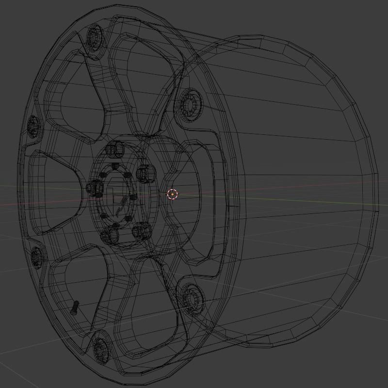 Fuel Wheels 3D model | CGTrader