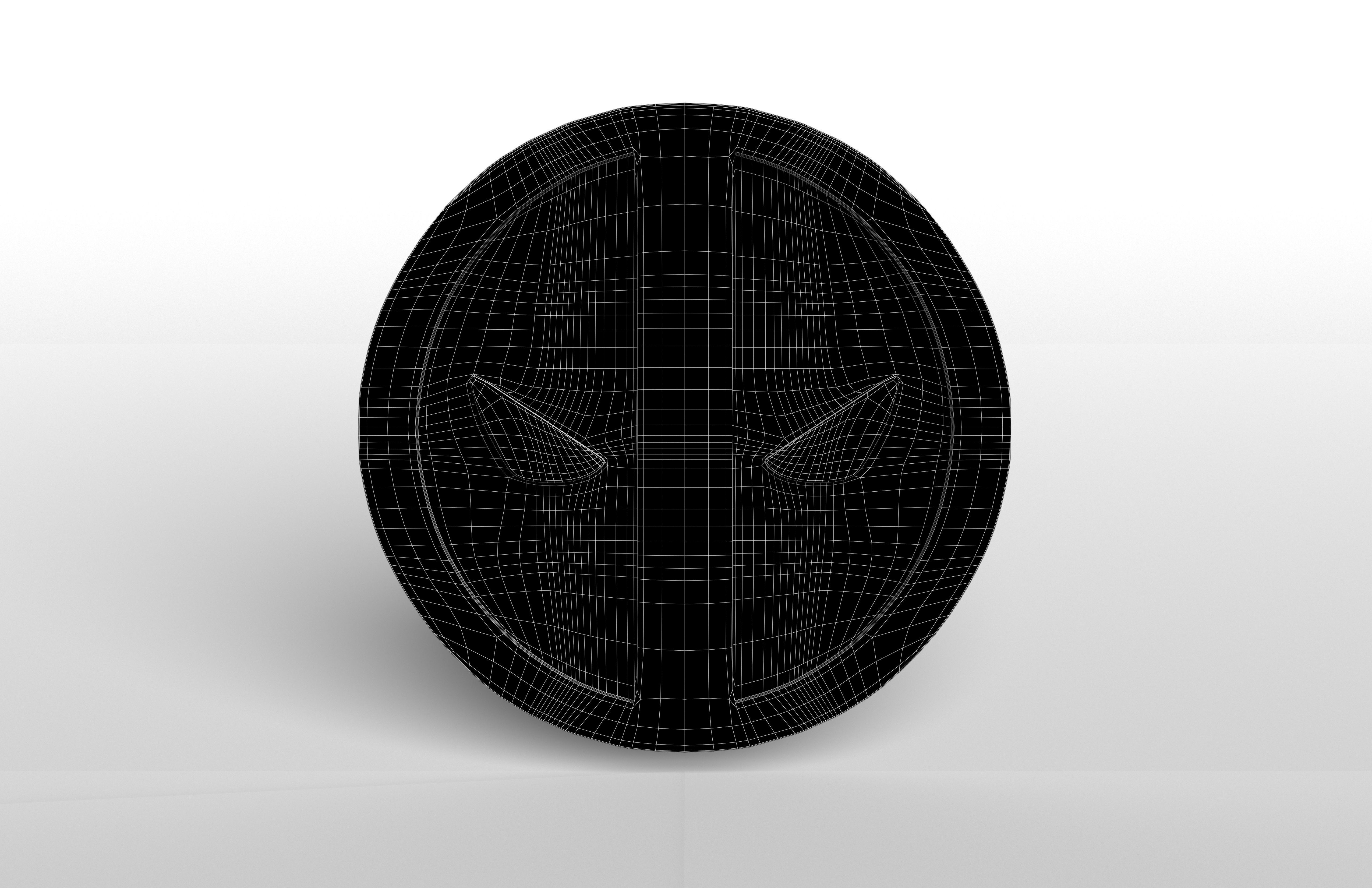 Deadpool Logo v1 001 free VR / AR / low-poly 3D model | CGTrader