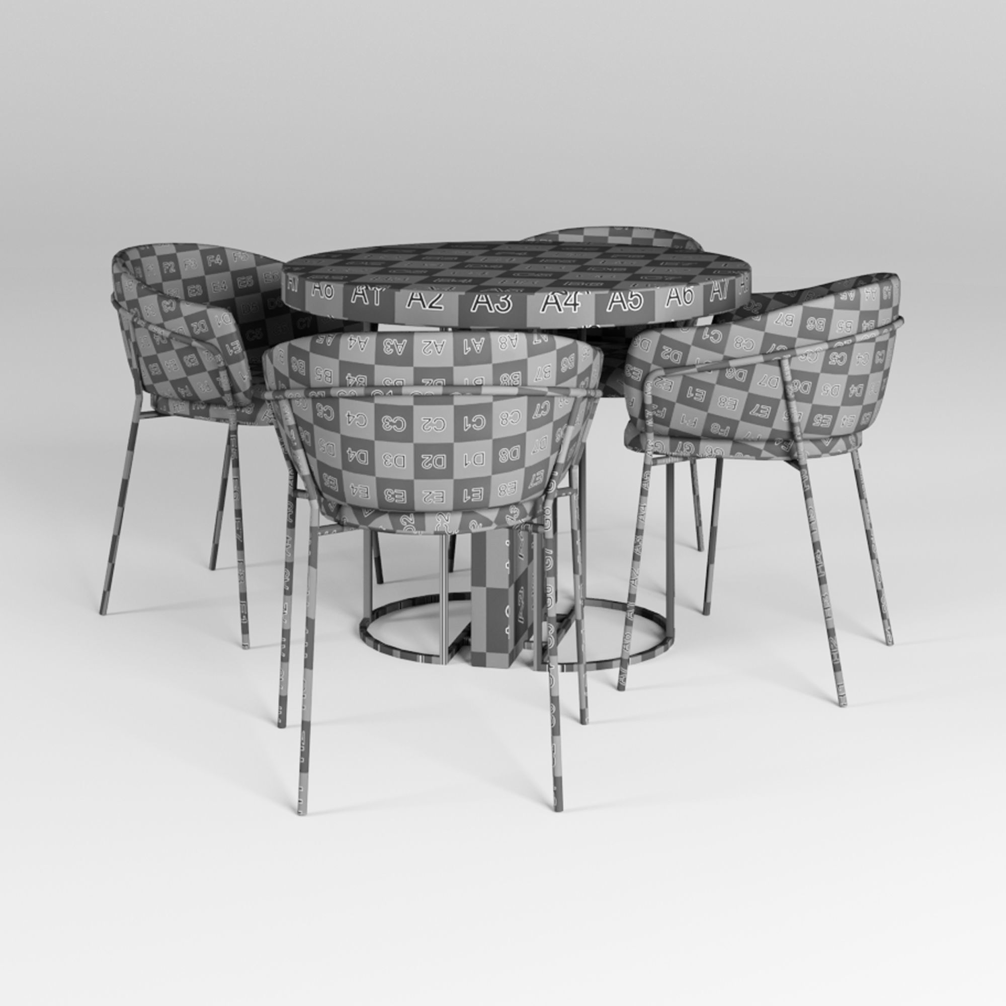 Stol Stul 3D model | CGTrader