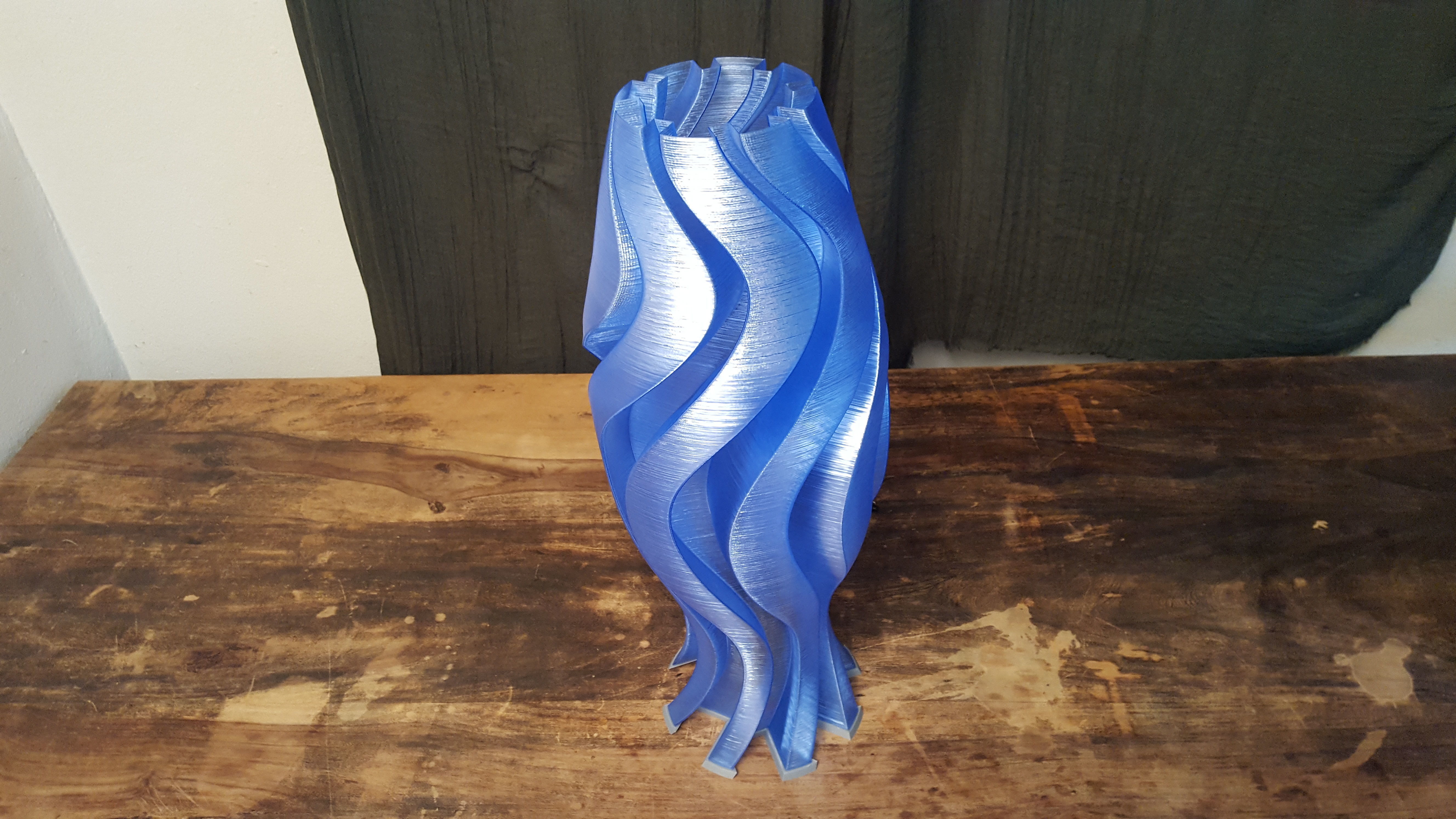 The Blue Lamp free 3D model 3D printable | CGTrader