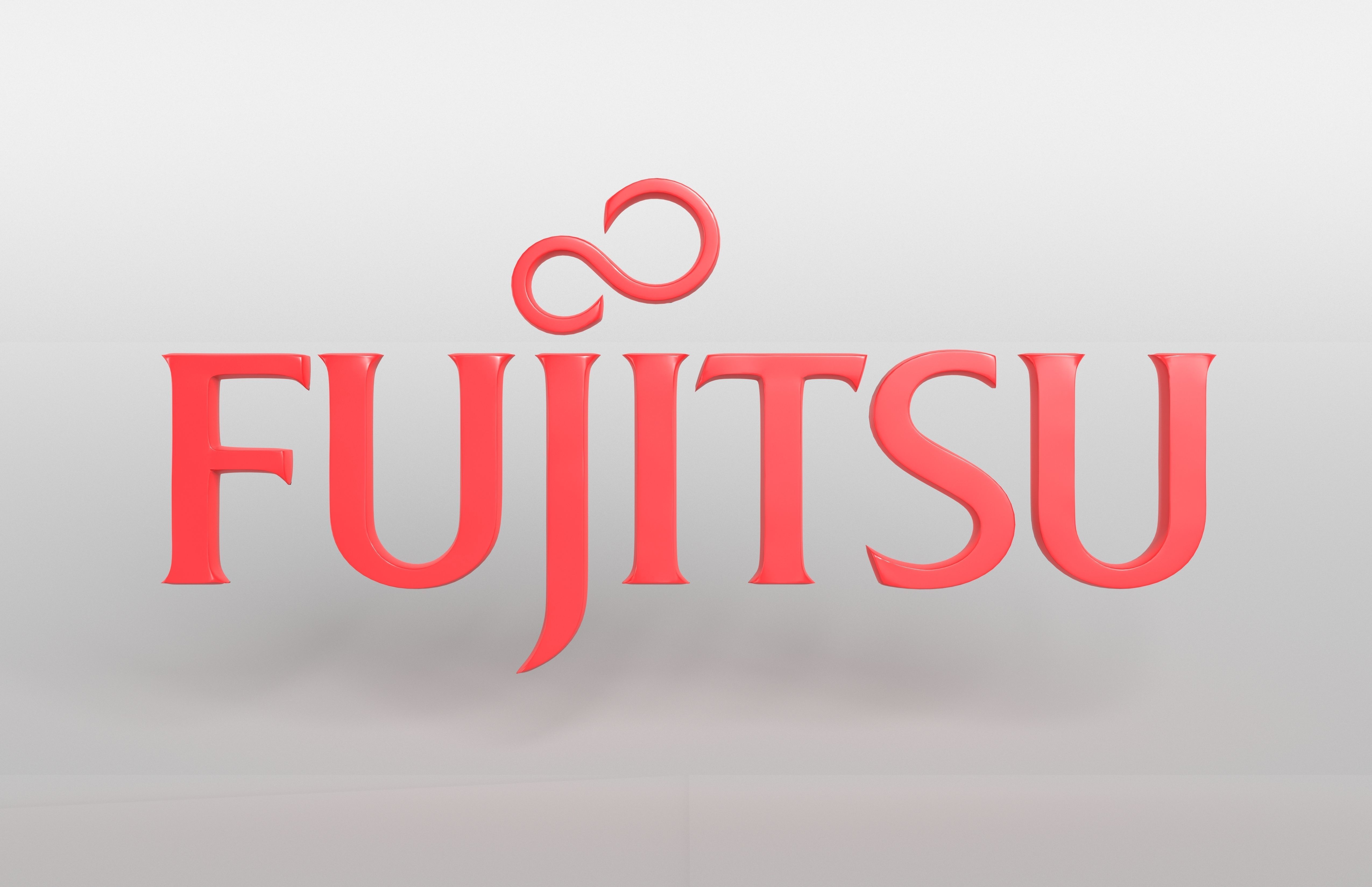 FUJITSU Logo v1 001 free VR / AR / low-poly 3D model | CGTrader